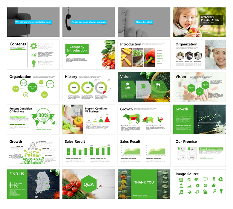 비즈샵 포토 매거진형 회사소개서 Ppt 패키지그린비즈니스 쇼핑 비즈샵 비즈폼cd 엑셀 파워포인트 전문 서식 디자인 서식 브랜드샵